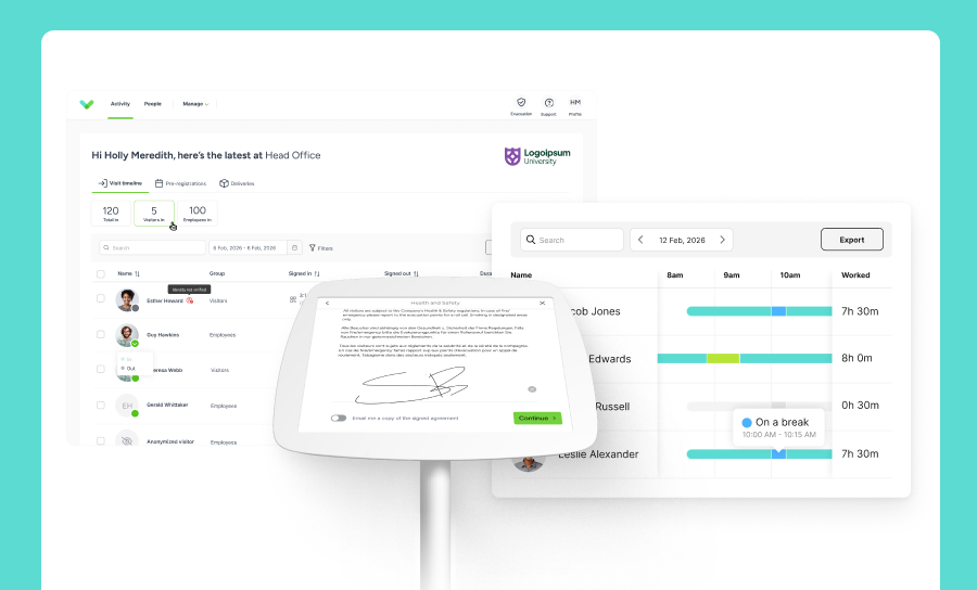 Visitor Management for Enterprise | Advanced Security and Compliance