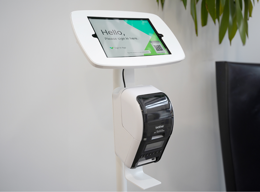 Stand Options for Sign In App | Secure iPad Stands for Businesses