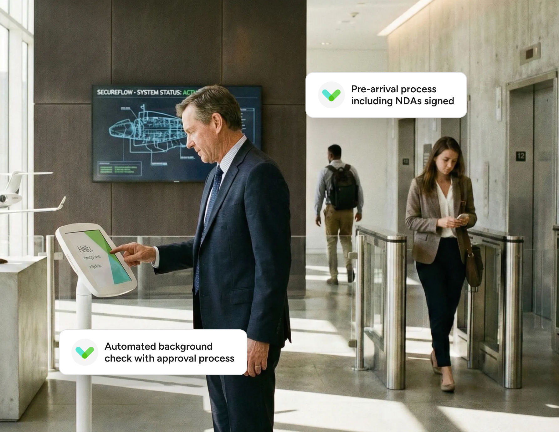 Visitor Screening & Risk Insights | Sign In App